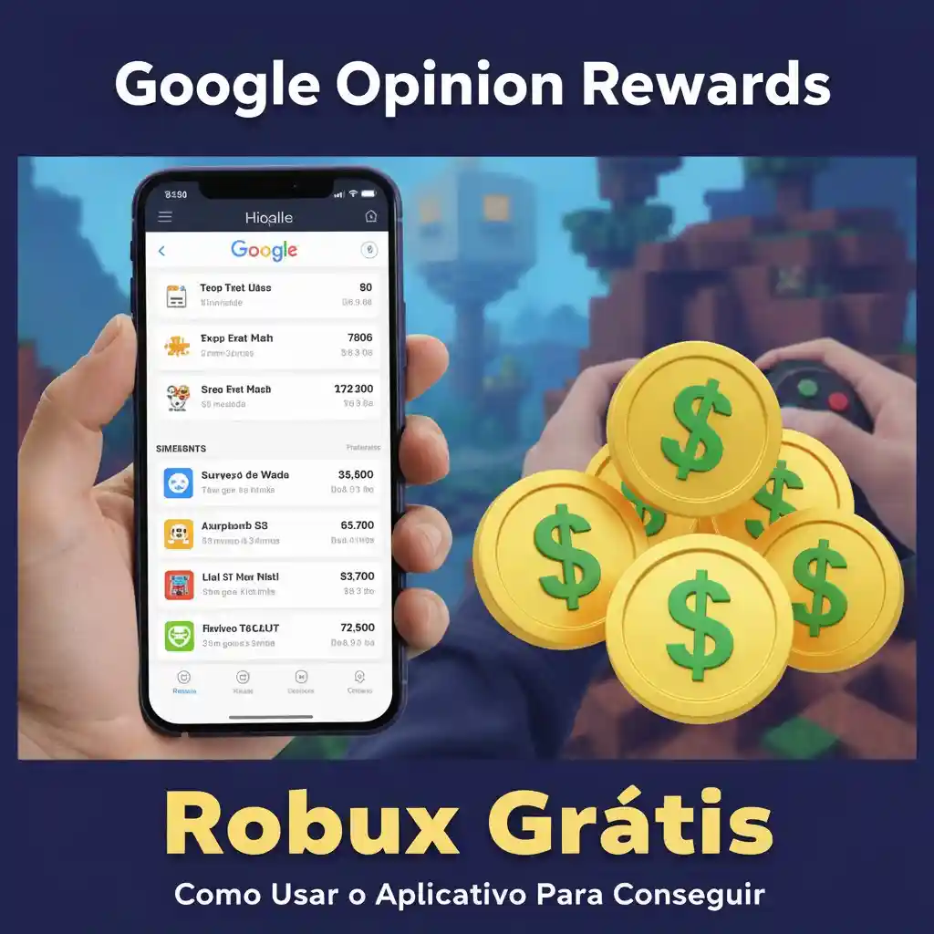 Google Opinion Rewards: Como Usar o Aplicativo Para Conseguir Robux ...